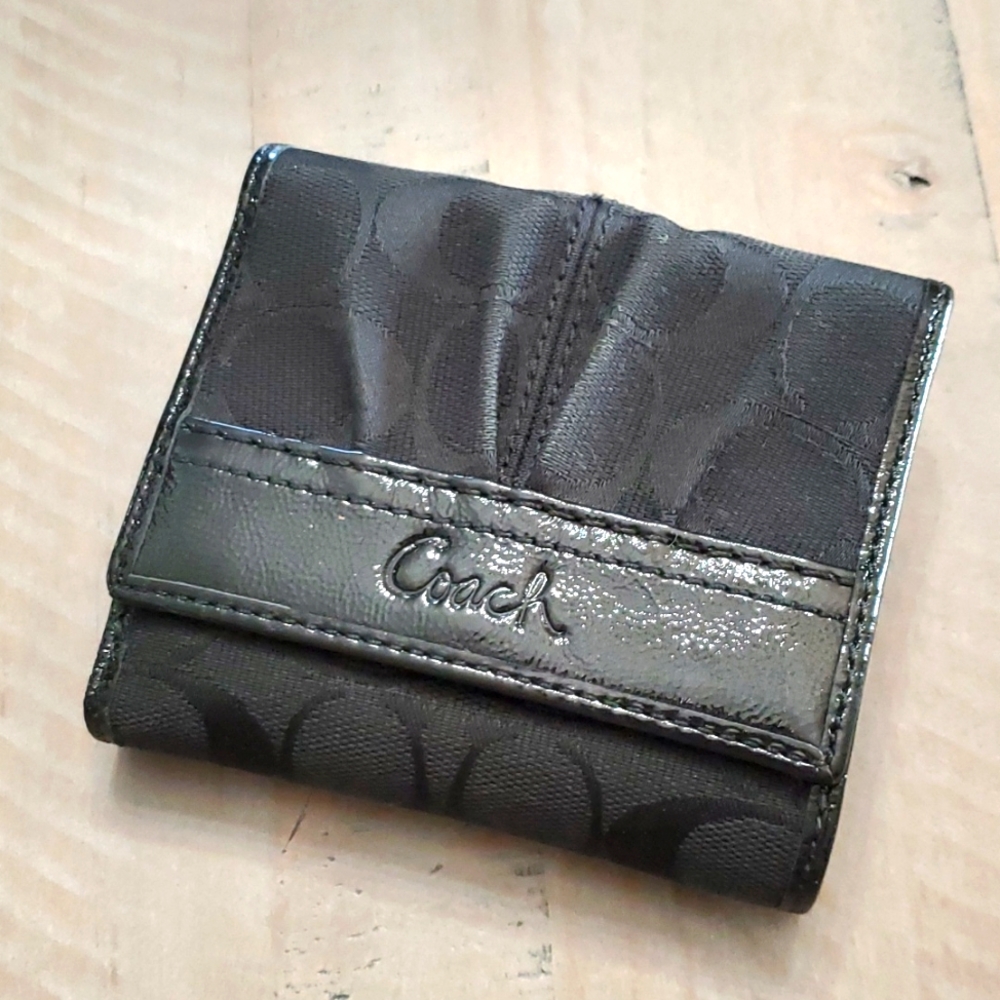 Coach Black Wallet - Gem